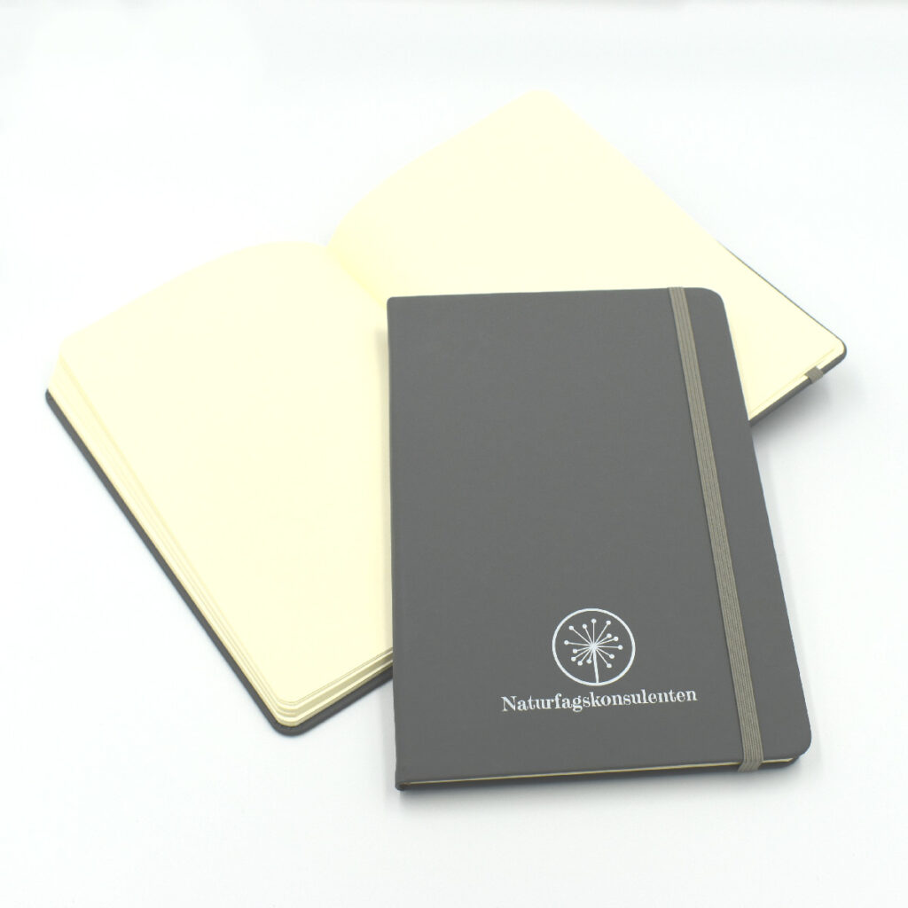 Notesbog A5 med blanke sider - Forlaget Urtica